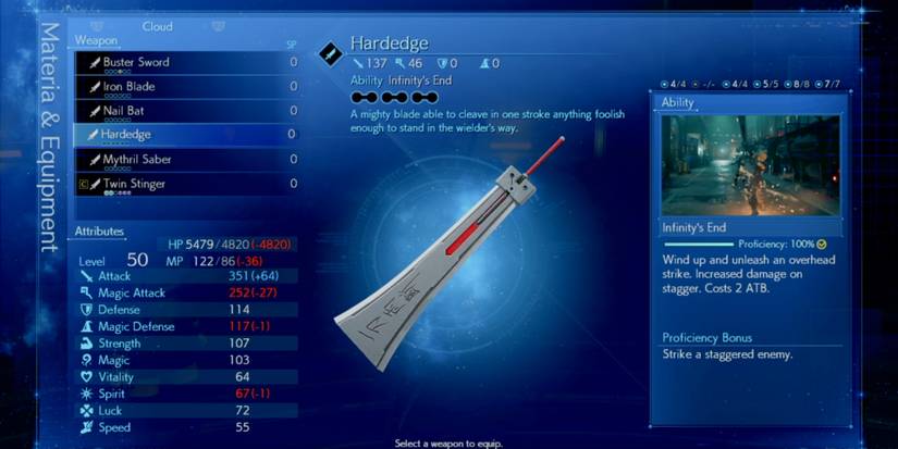 Final Fantasy VII Remake: Every Weapon In The Game (& Where To Find Them)