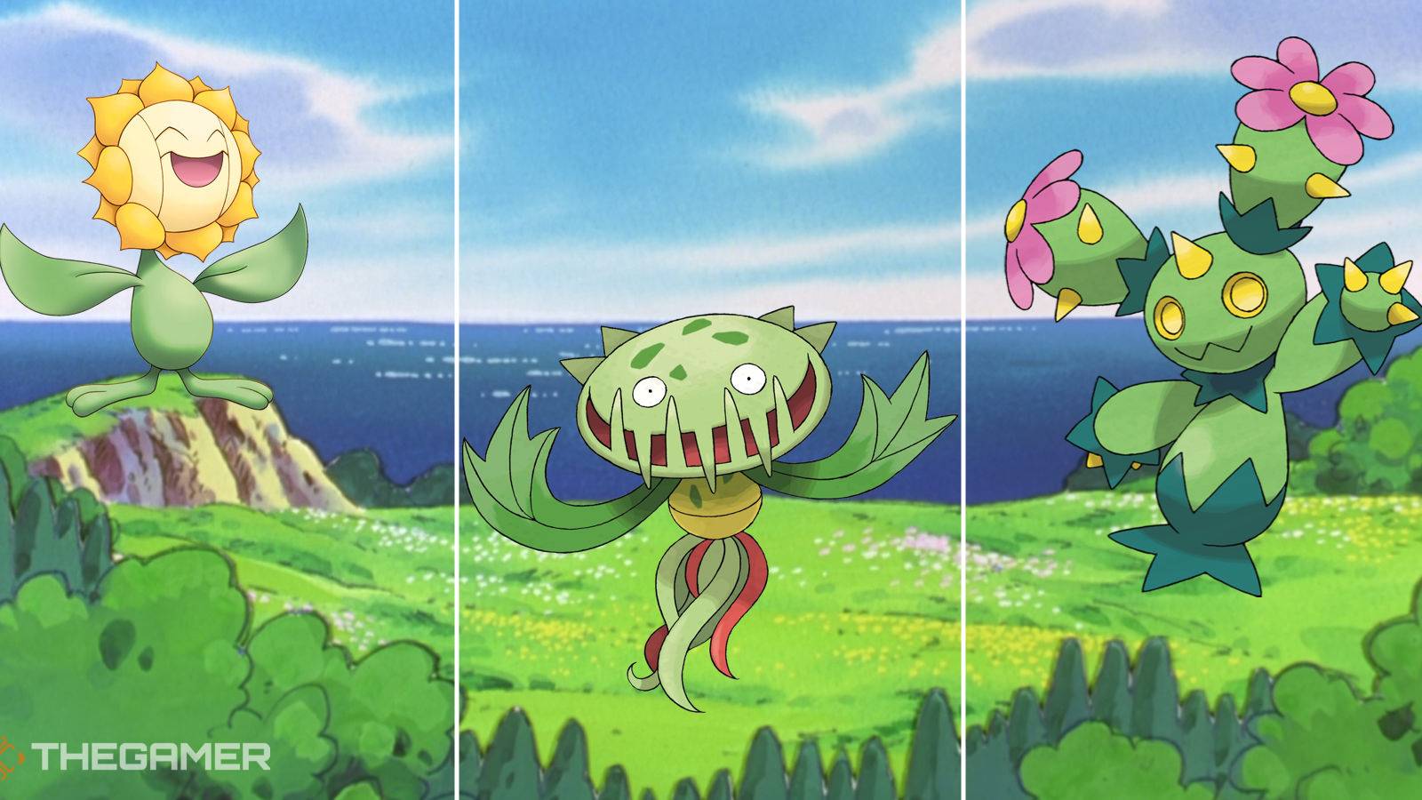 plant pokemon names and pictures