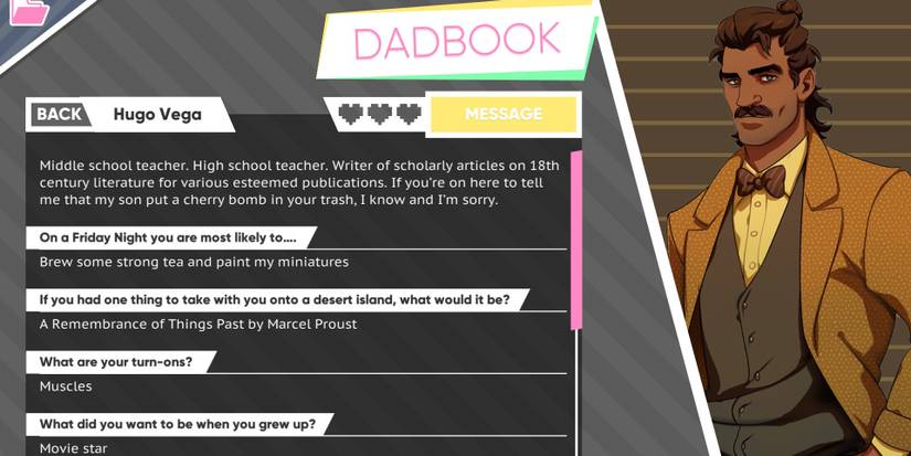 Dream Daddy: How To Romance Hugo