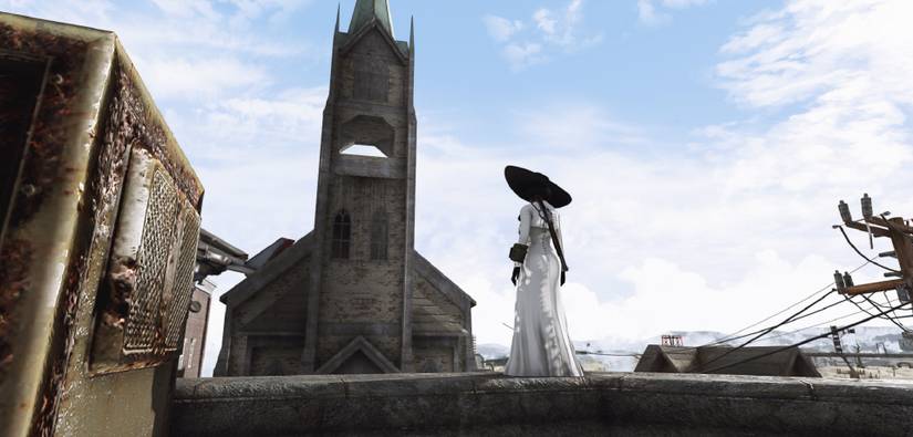 You Can Now Play As Lady Dimitrescu In Fallout 4