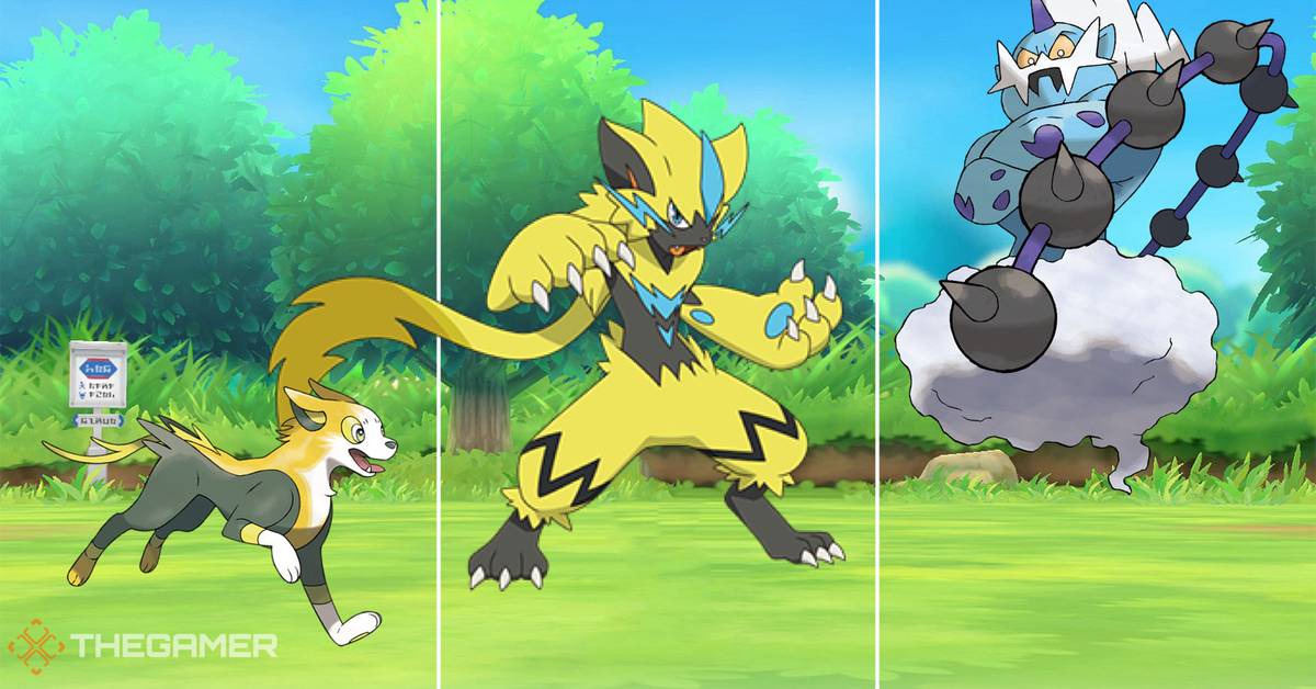 electric type pokemon kanto