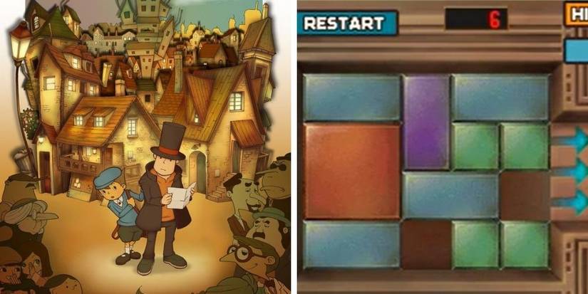 10 Of The Best Puzzles Found In Professor Layton Games