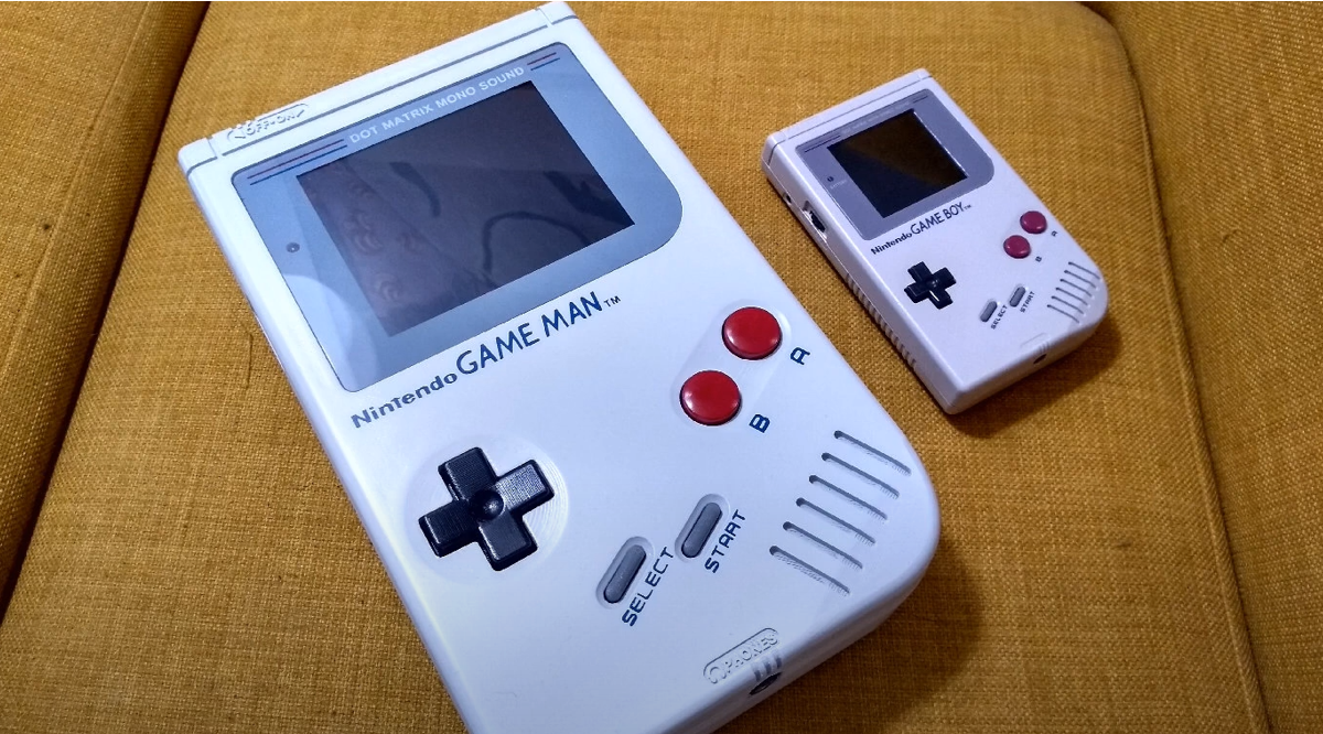 YouTuber Builds Giant Game Boy Called Game Man