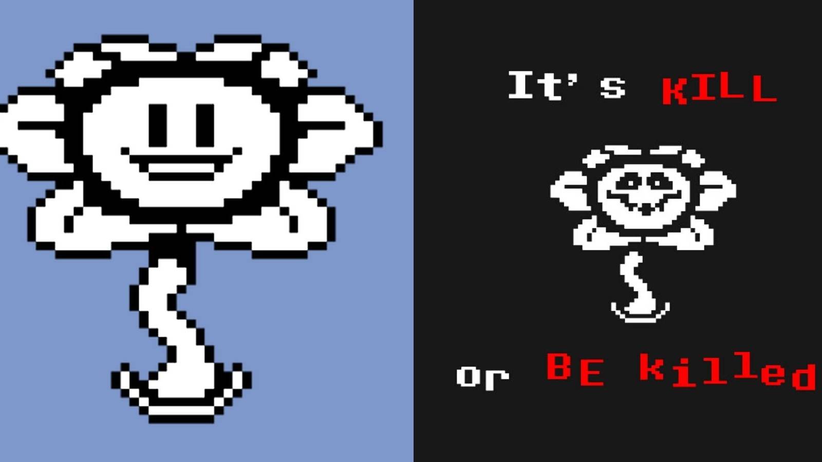 Undertale: Differences In Flowey Interactions Between Pacifist And ...