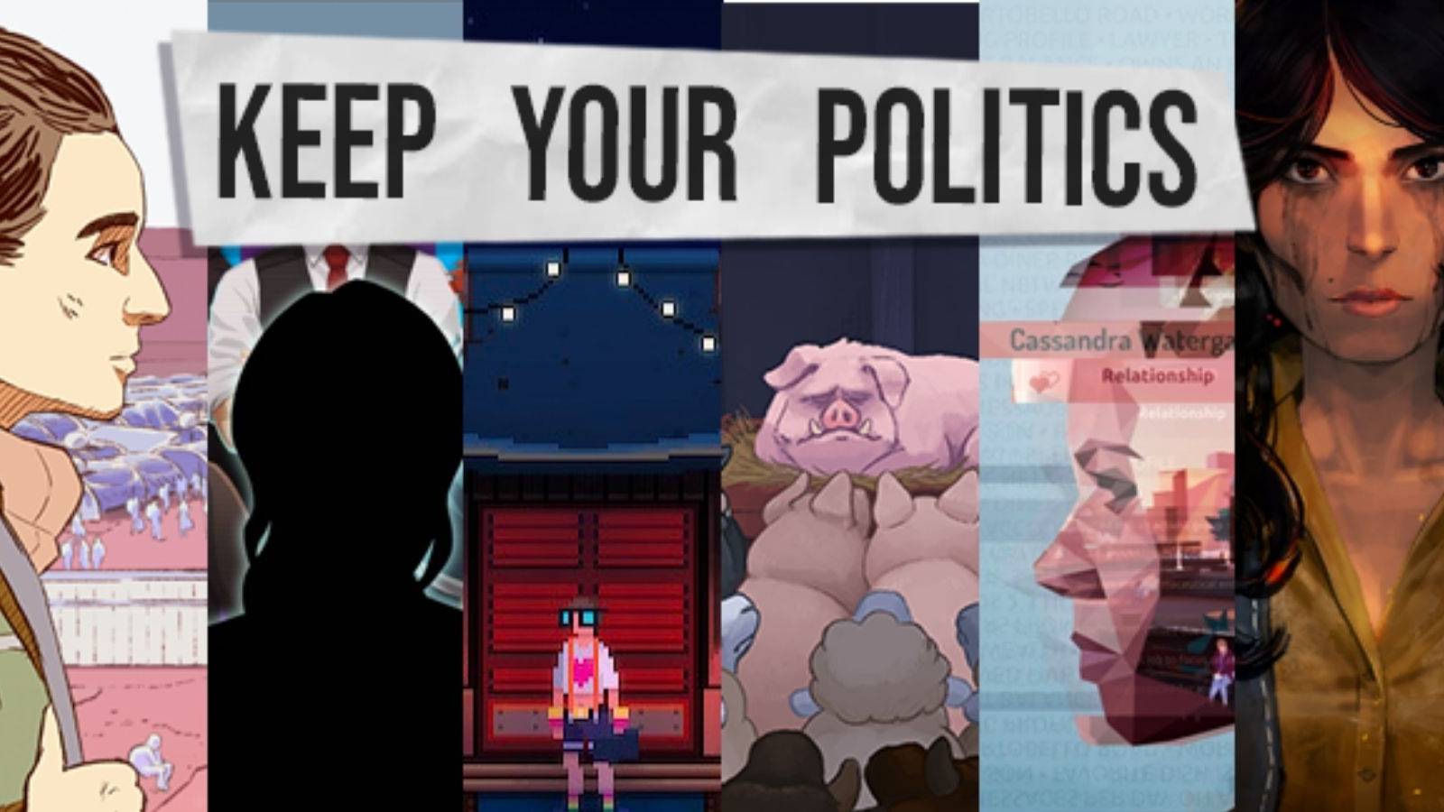 "Keep Your Politics" Games Bundle Showcases Political Indie Titles On Steam