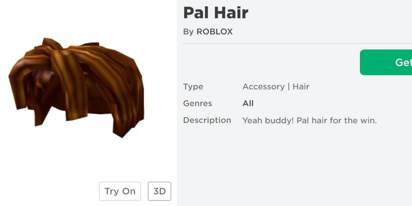 Roblox: All Of The Free Hair In The Catalog