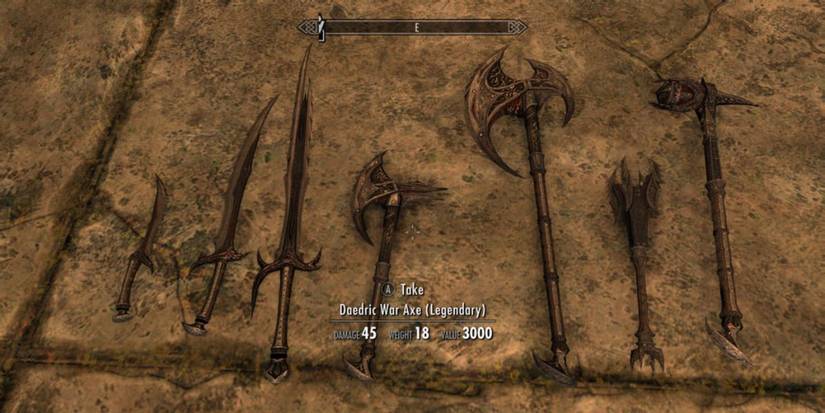 The Best War Axes In Skyrim