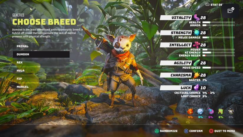 Biomutant: All Breeds Explained