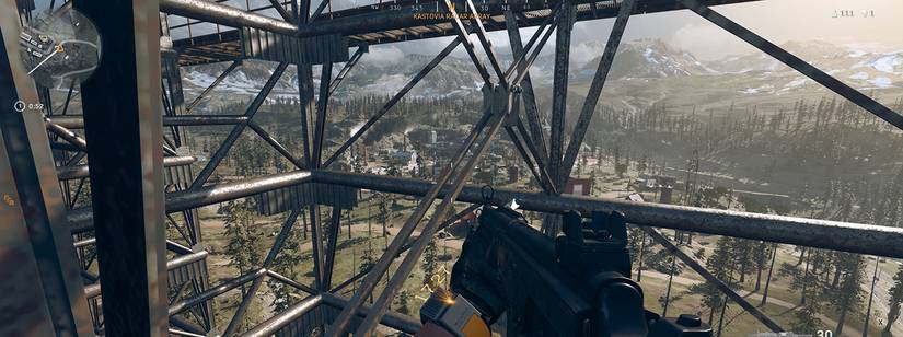 COD Warzone: How To Climb The Array In Verdansk 84