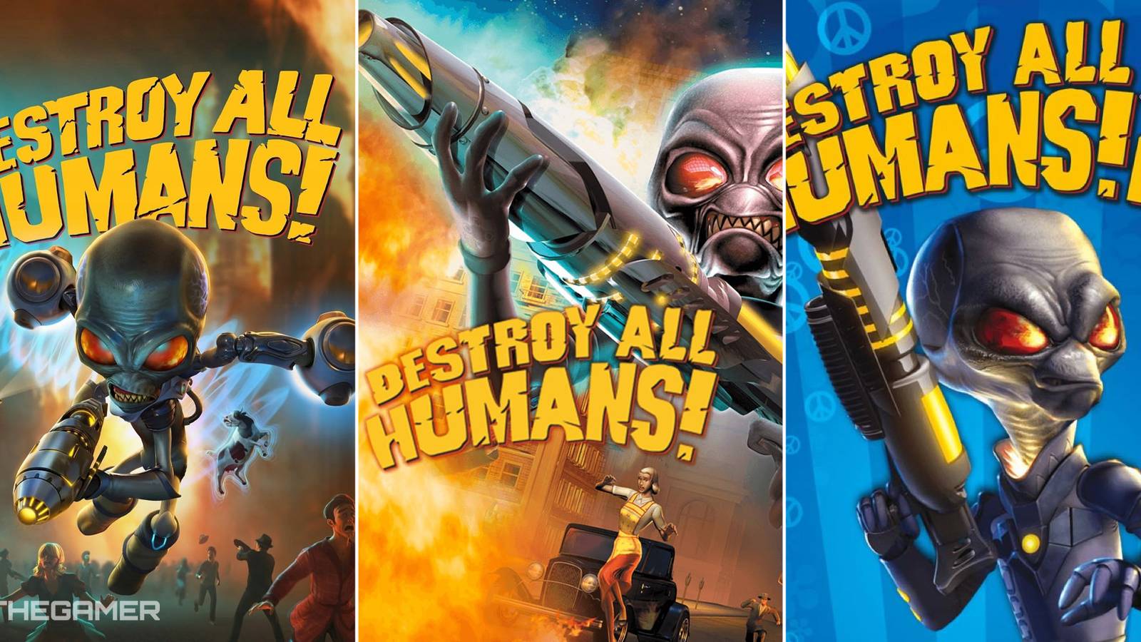 Every Destroy All Humans Games, Ranked From Worst To Best