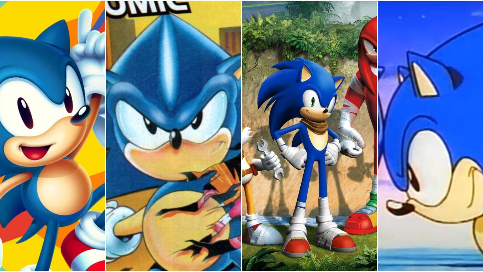 刺猬索尼克的每个不同版本，包括电影和漫画，排名 - Recmg.com
