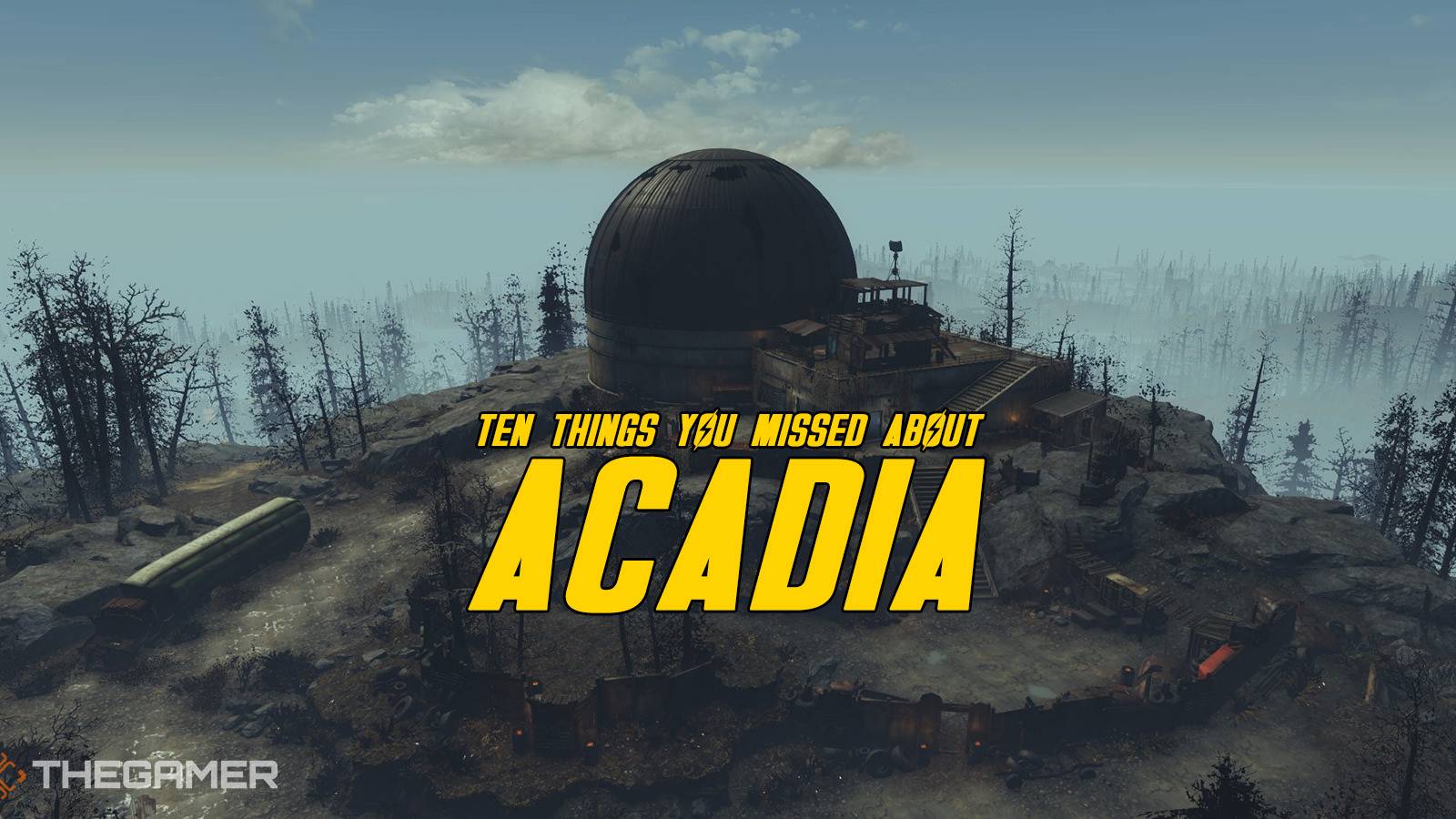 Fallout 4: 10 Things You Missed About Acadia