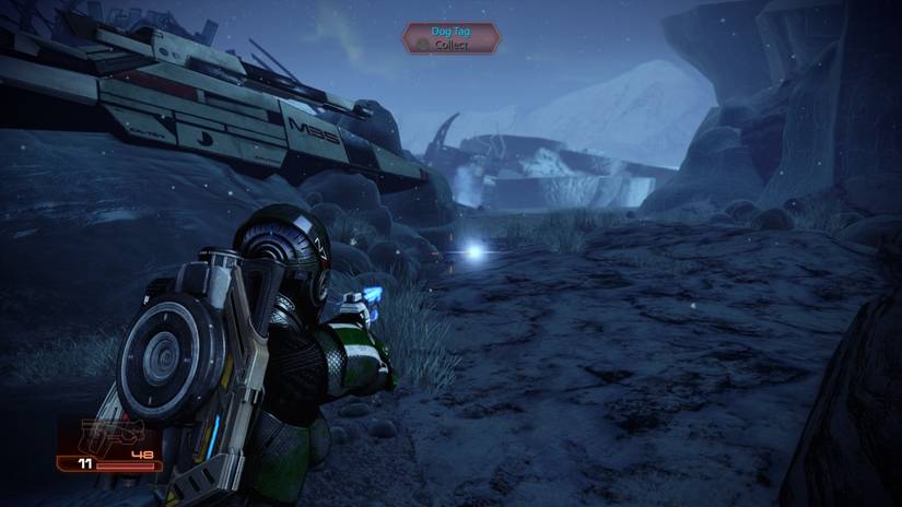 Mass Effect 2: Normandy Crash Site Dog Tag Locations