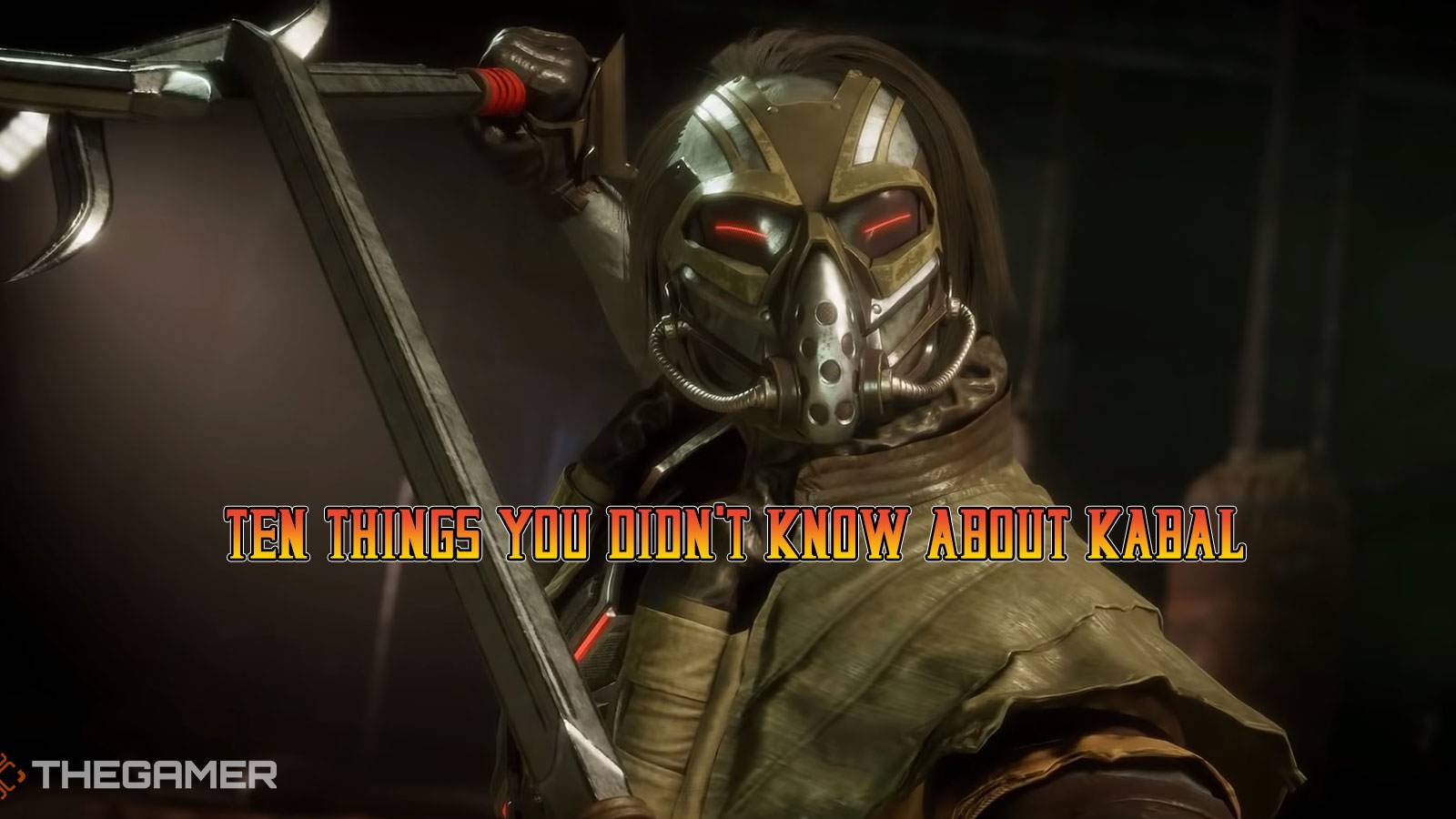 Mortal Kombat: 10 Things You Didn't Know About Kabal