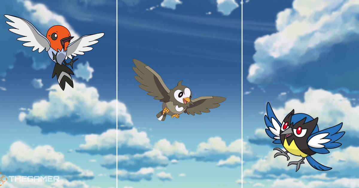 all flying type pokémon