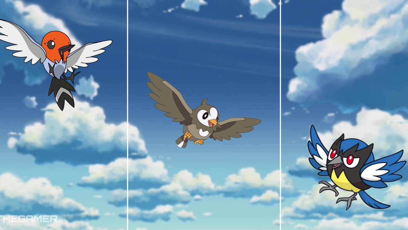 flying types