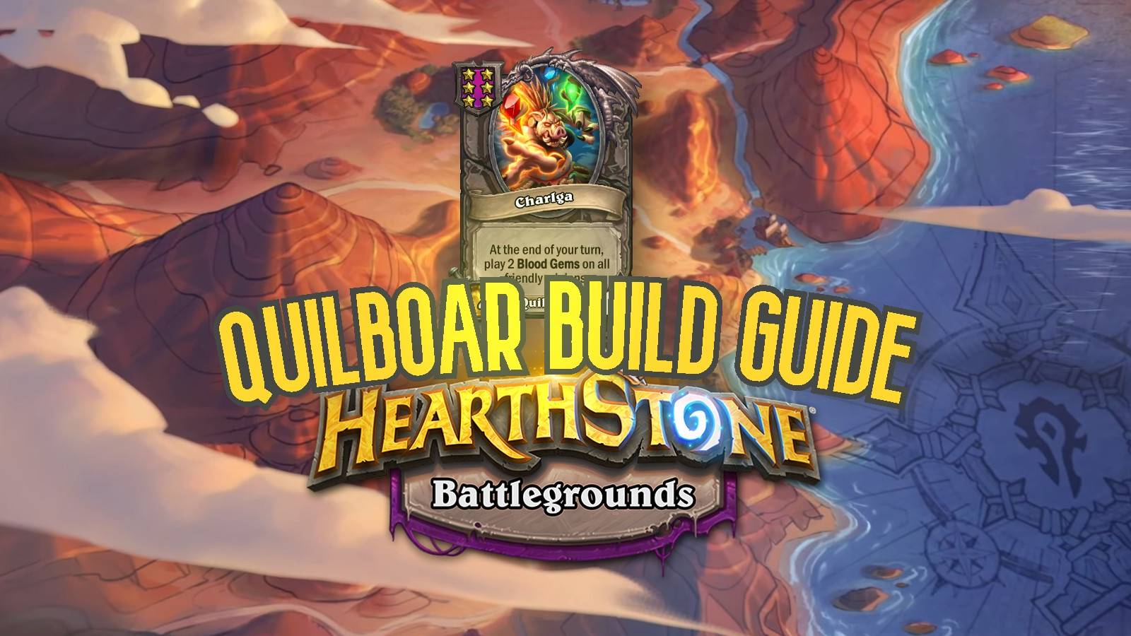 Hearthstone Battlegrounds: Quilboar Build Guide