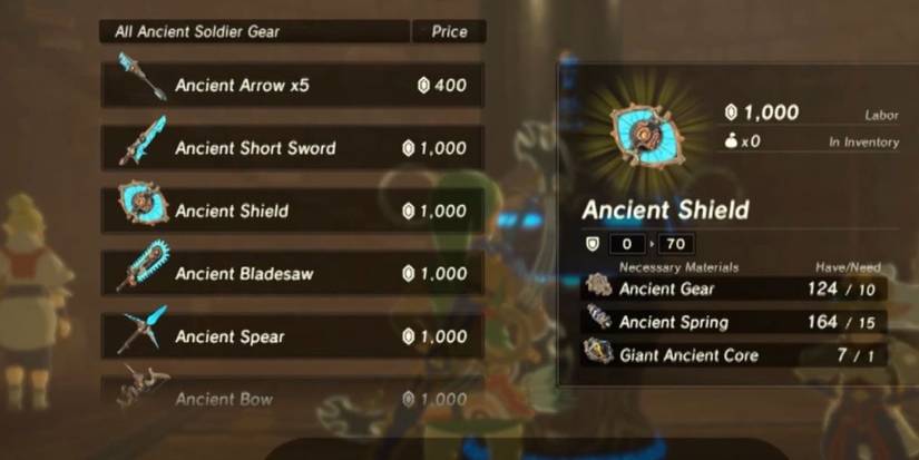 Zelda: Breath Of The Wild - The Best Shields, Ranked