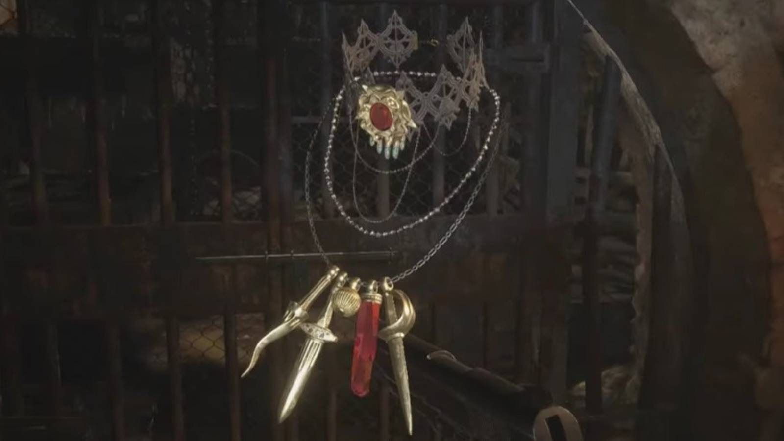 Resident Evil 8 Village Complete The Necklace With Two Holes - Lady ...