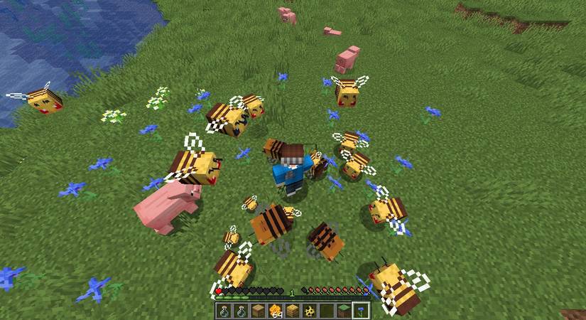 How To Spawn Bees In Minecraft