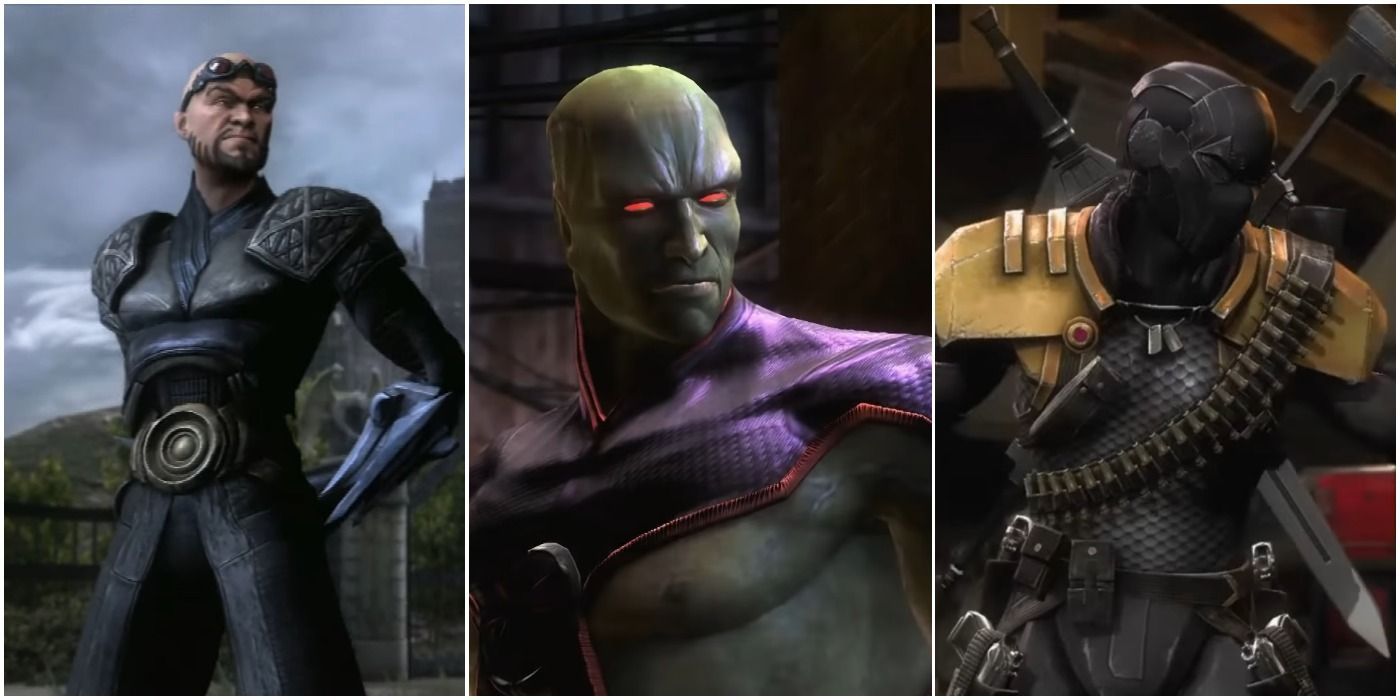 Injustice Characters Names