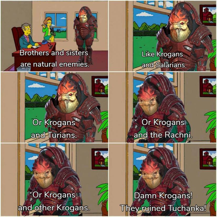 Mass Effect: 10 Best Wrex Memes