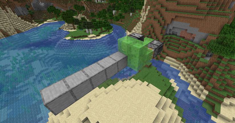 Minecraft: How To Make A Flying Machine With Slime Blocks