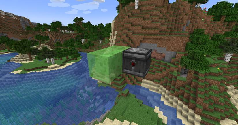 Minecraft: How To Make A Flying Machine With Slime Blocks