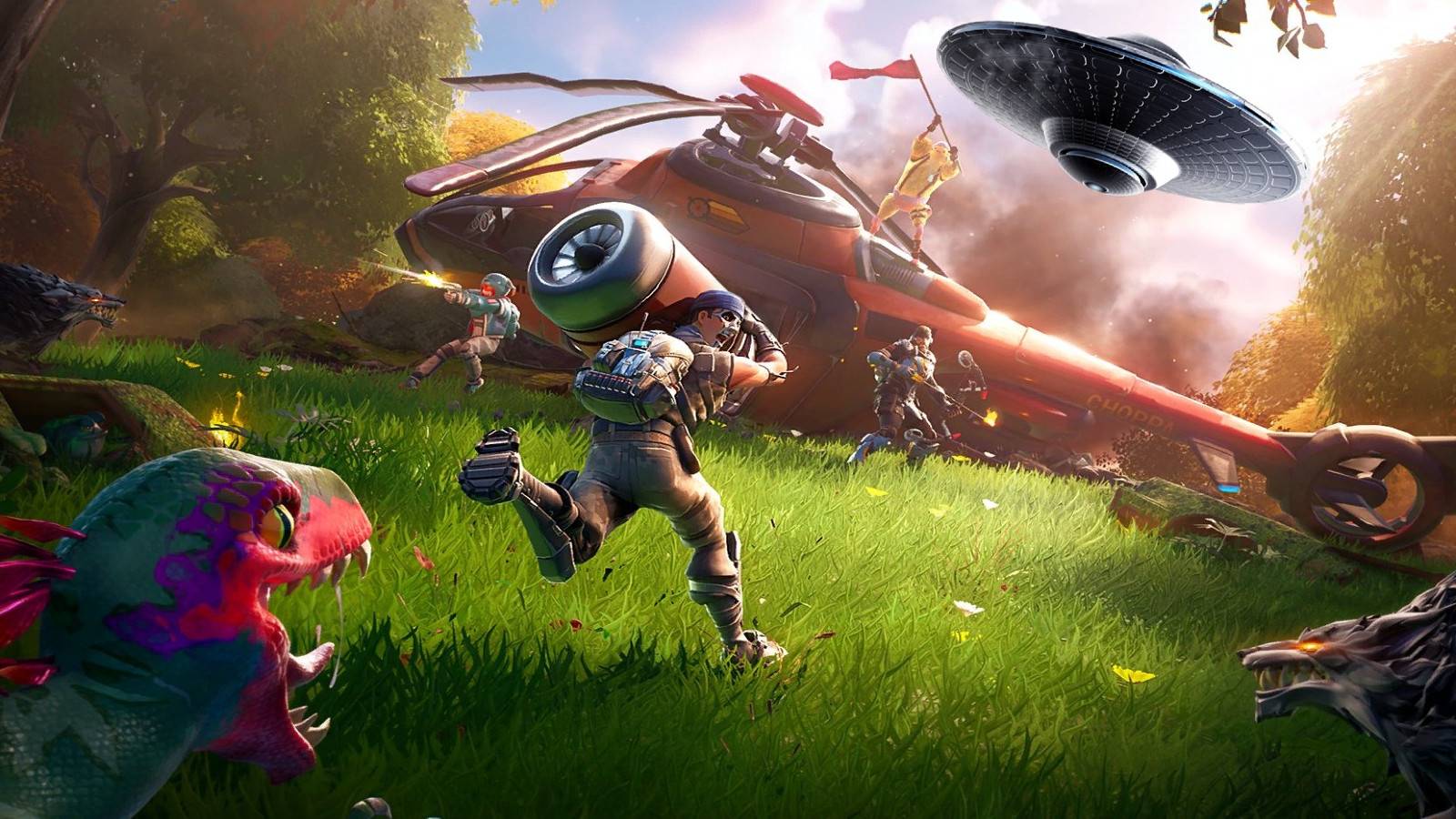 Aliens Have Arrived On Fortnite Island And They're Abducting Players