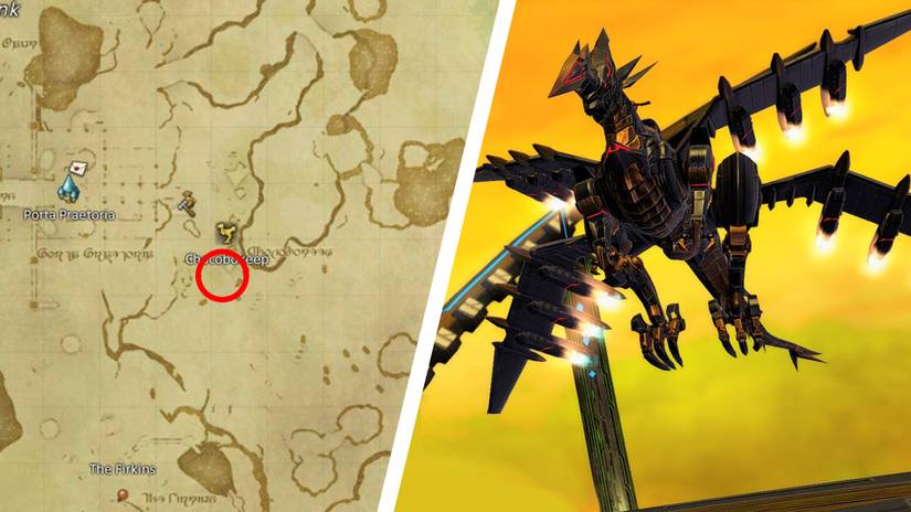 Final Fantasy 14: How To Get The Landerwaffe Mount