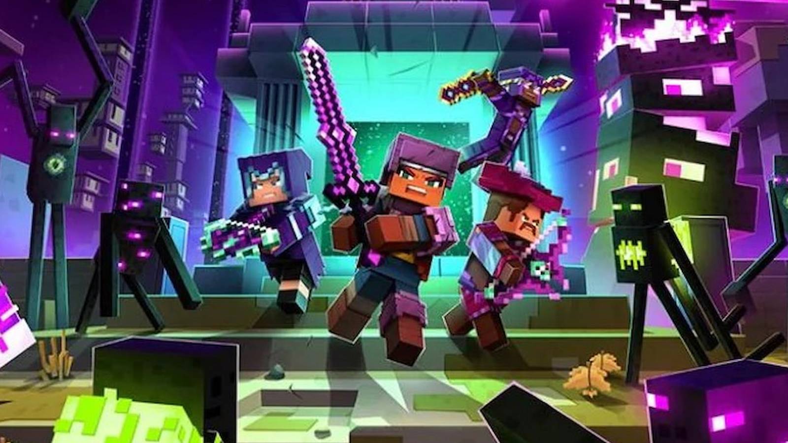Minecraft Dungeons Echoing Void Releases Later This Month