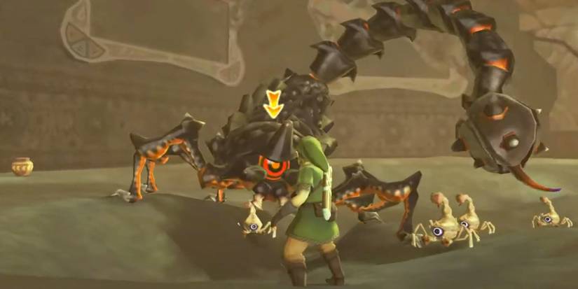 Moldarach The Scorpion Boss Guide - Zelda: Skyward Sword HD