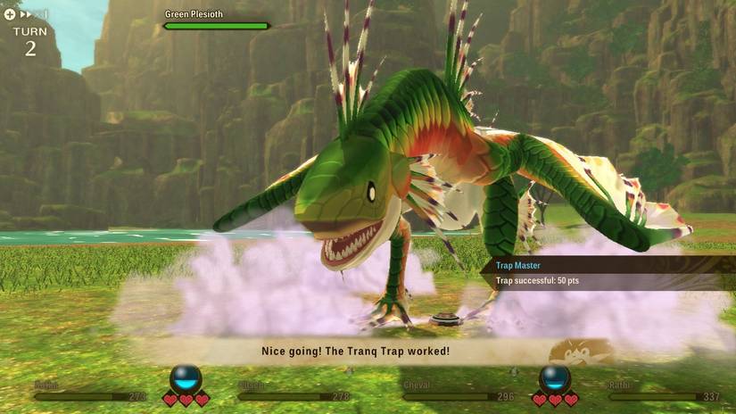 green plesioth difference
