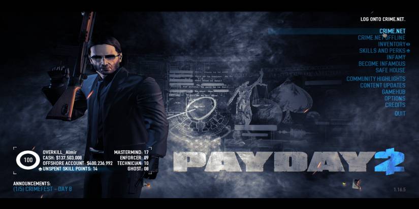 Every Character In PAYDAY 2, Worst To Best