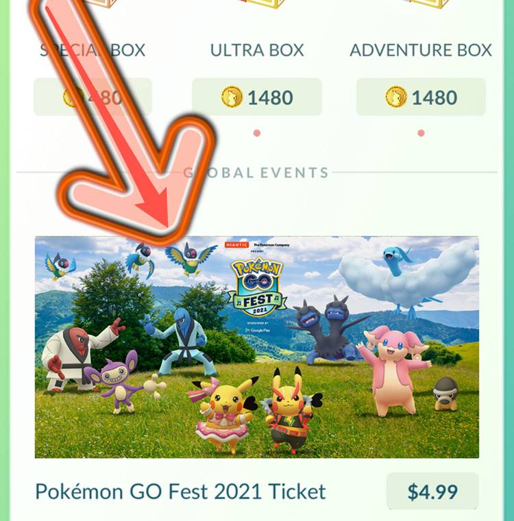 Pokemon GO: Ticket Guide For GO Fest 2021
