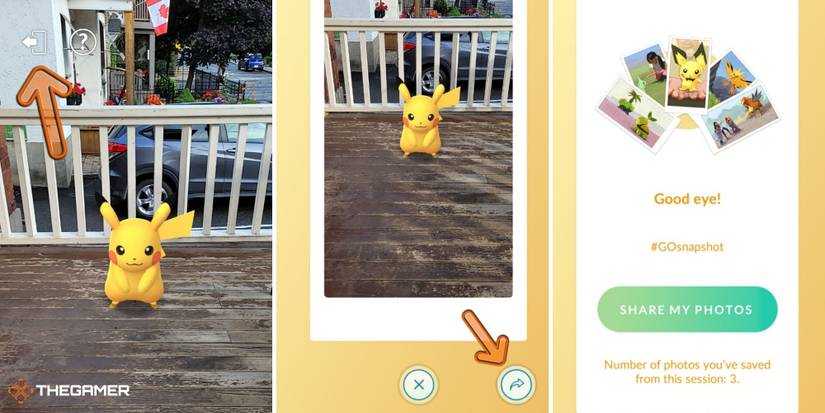 How To Take Snapshots In Pokemon Go