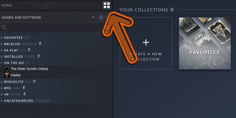 How To Sort Your Games Into Dynamic Collection On Steam