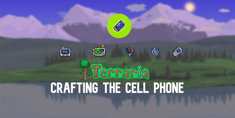 Terraria: How To Craft The Cell Phone In Terraria 1.4