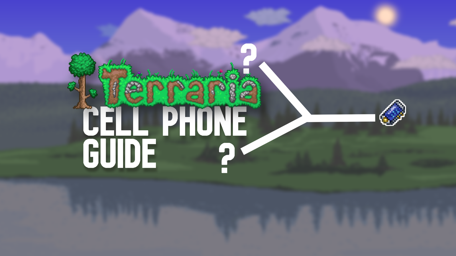 Terraria: How To Craft The Cell Phone In Terraria 1.4