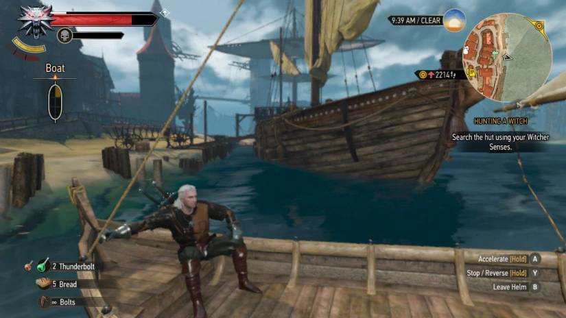 Witcher 3: How To Use Boats