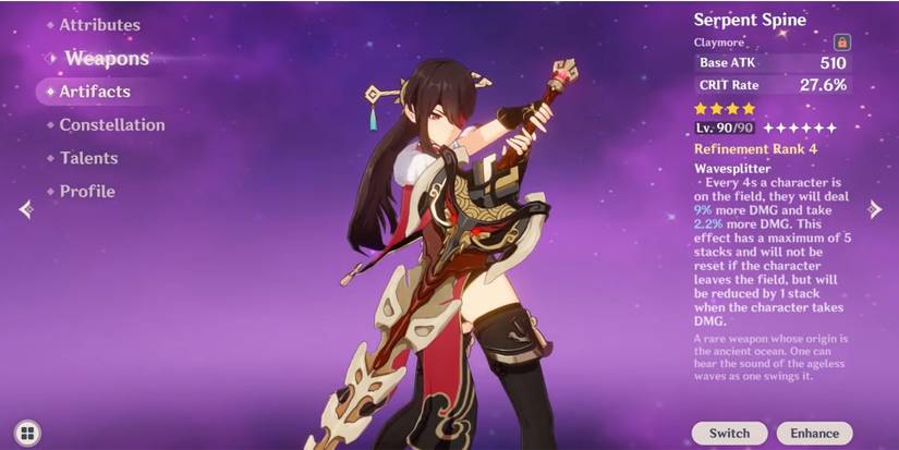 The Best Weapons For Dehya In Genshin Impact