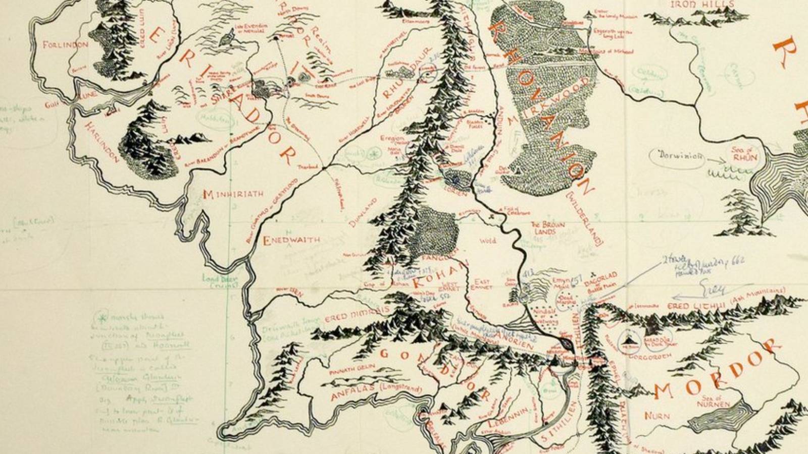 The Lord Of The Rings' Maps Are Incredible