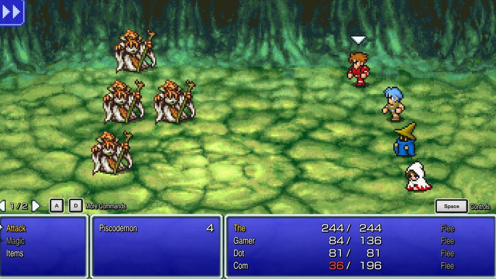 Final Fantasy Pixel Remaster's Font Reportedly Changed In PS4 And ...