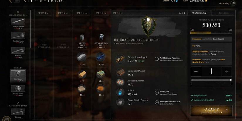 New World Crafting Guide