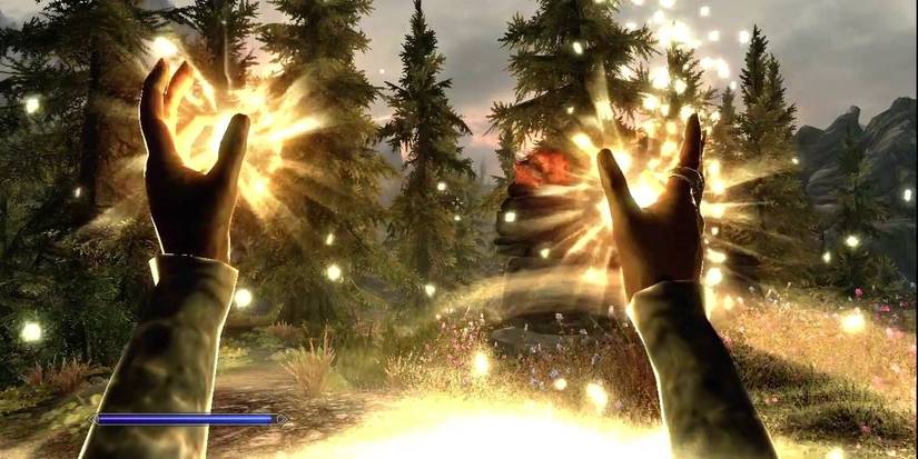 Skyrim: 10 Best Restoration Spells, Ranked