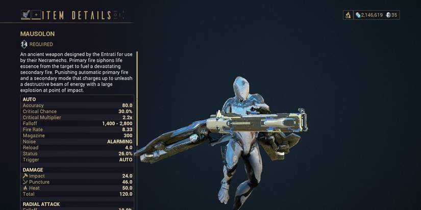 Warframe: Top 10 Arch-Guns, Ranked