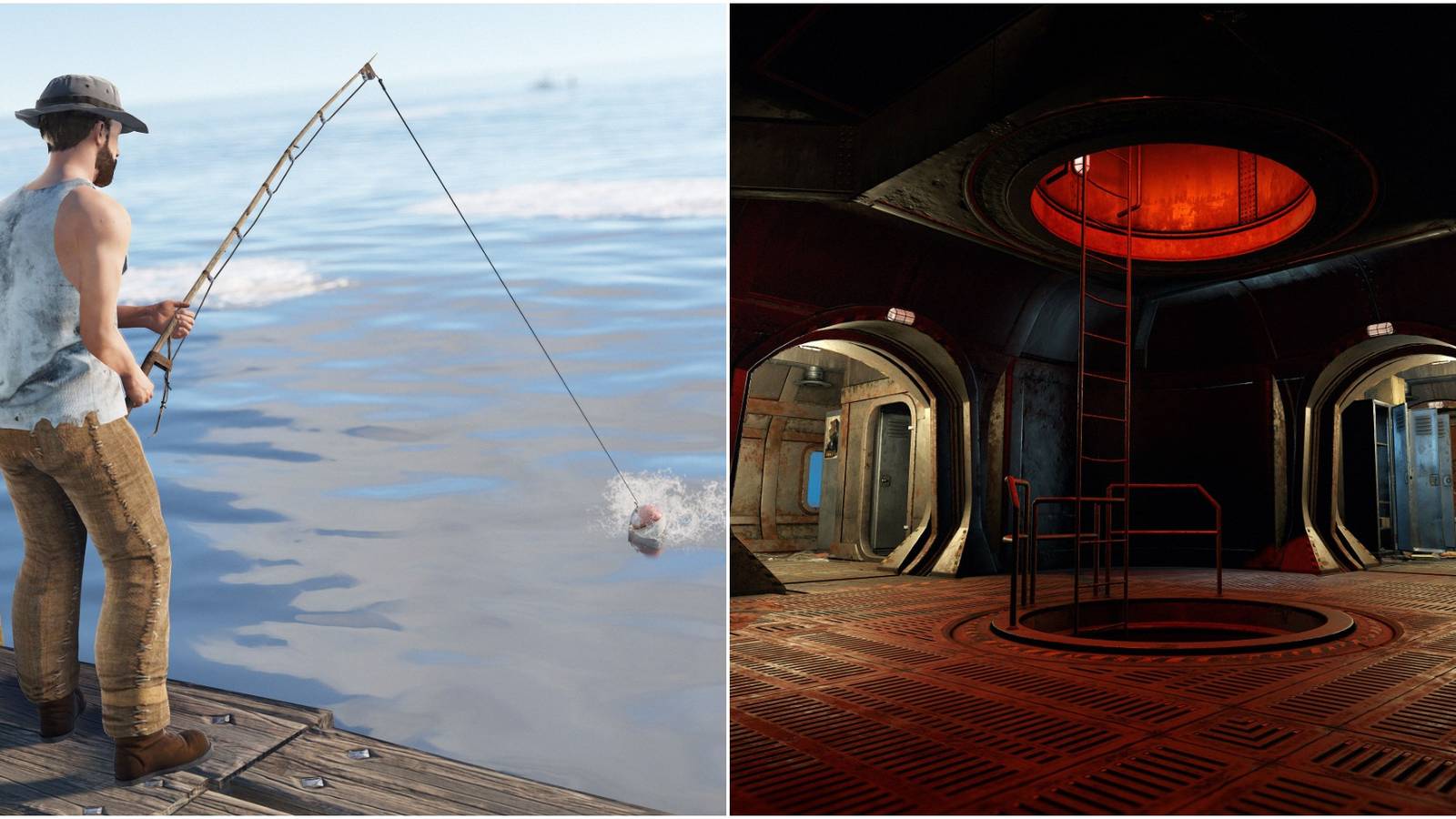 Rust's Underwater Update Adds Submarines And Sharks