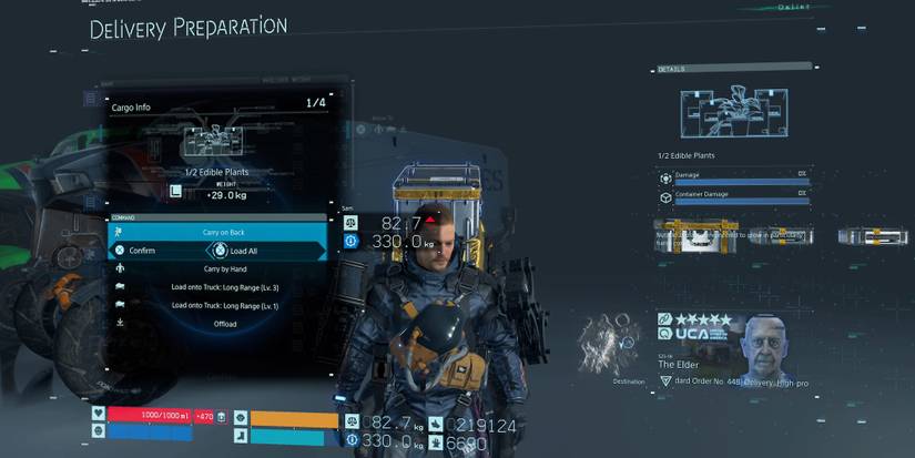 Death Stranding: How To Manage Your Cargo