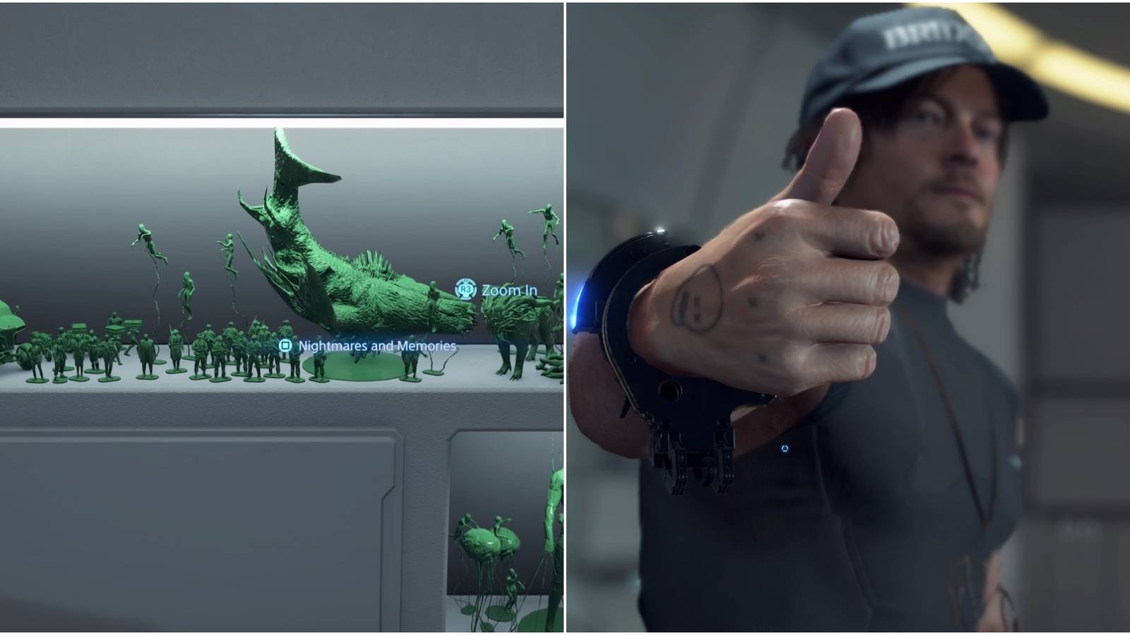 Everything Sam Can Do In His Private Room In Death Stranding