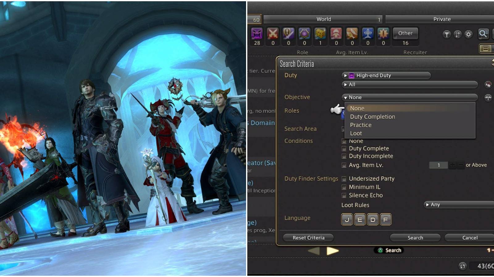 How To Use The Party Finder Feature In Final Fantasy 14
